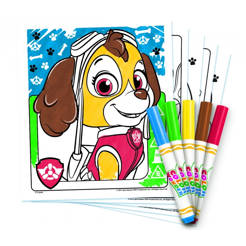 Crayola - Color Wonder - Kit De Coloriage - Pat' Patrouille
