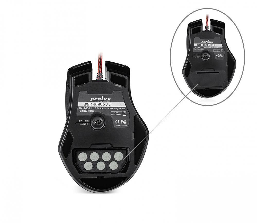 Driver Perixx MX 2000llB Souris laser gaming USB filaire 8 boutons