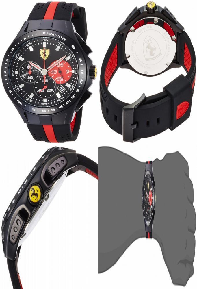 Homme Scuderia Ferrari SF103 Textures Of Racing Chronograph Watch 0830023