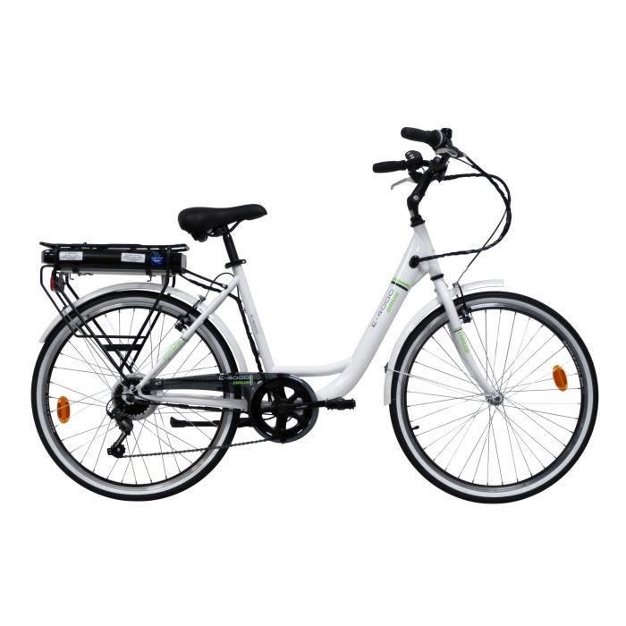 Orus Velo Electrique Ebike E4000rm 26 250w 36v Blanc