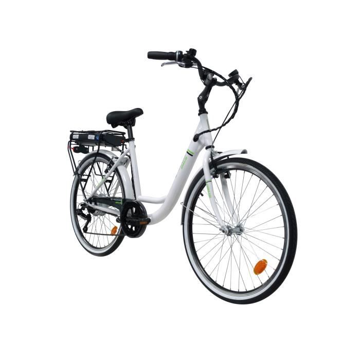 Orus Velo Electrique Ebike E4000rm 26 250w 36v Blanc