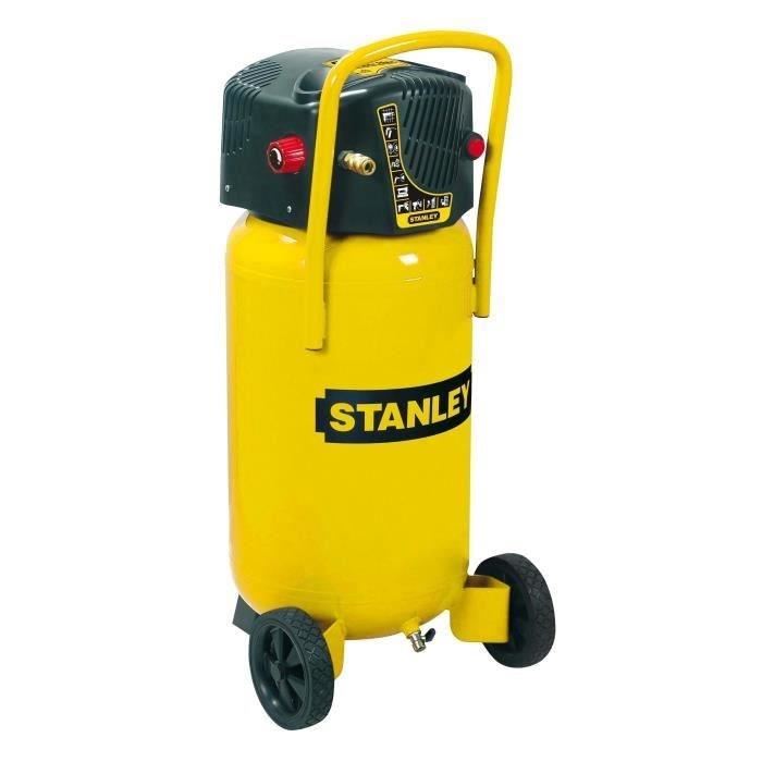 STANLEY Compresseur vertical 50 L 2 CV 10 bars avec kit de gonflage